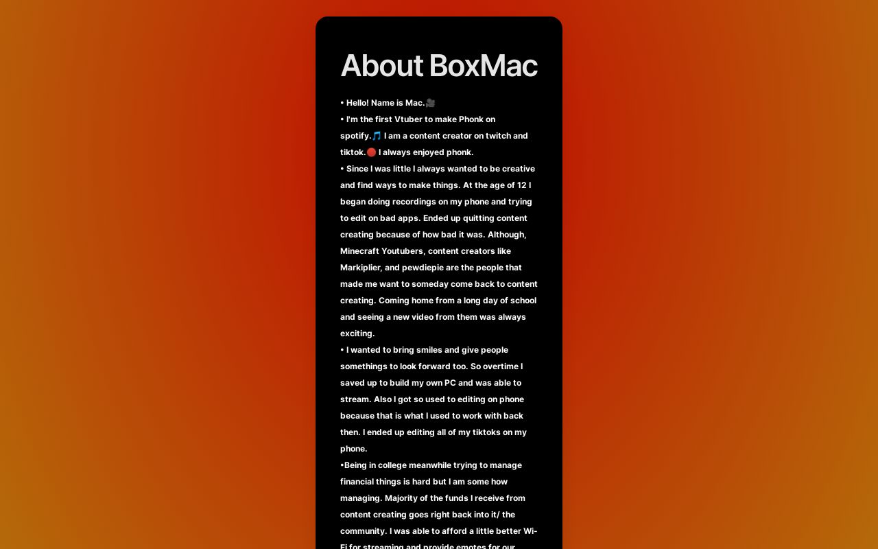 About BoxMac